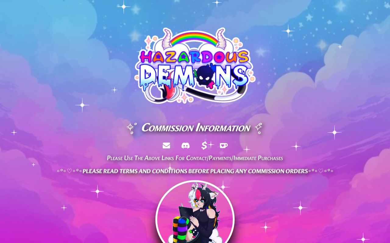 Hazardous Demons's Commission Info